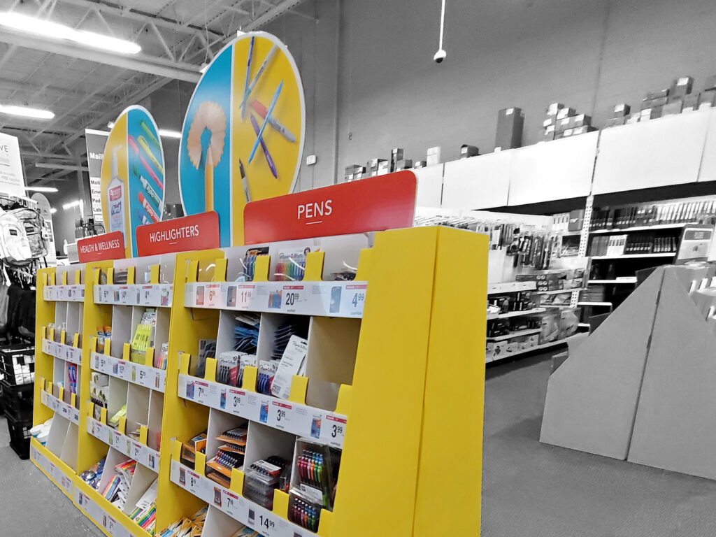 Office Supply Displays - Great Northern Instore