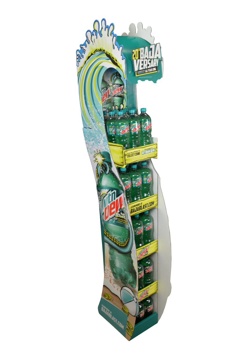 Mountain Dew Baja Blast Display - Success Stories
