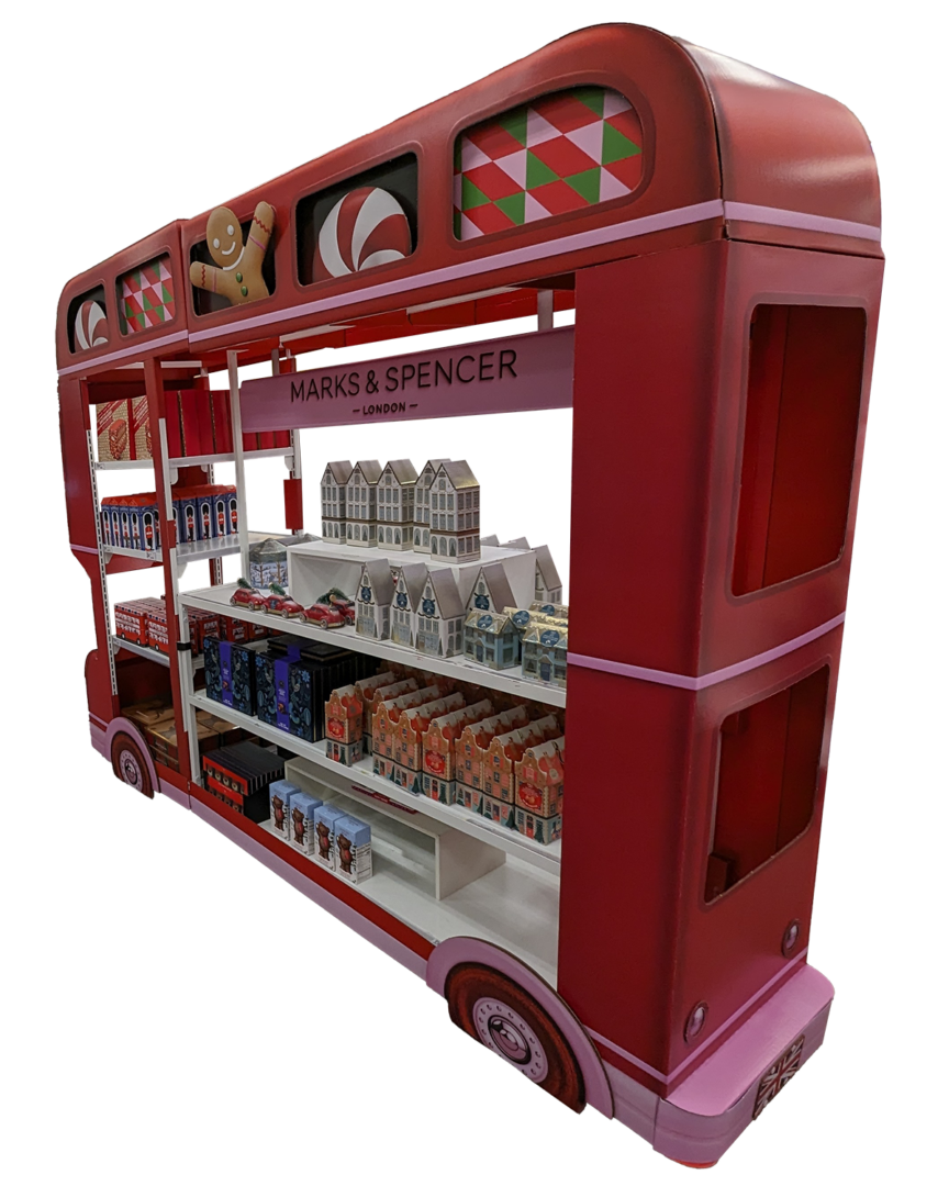 Marks & Spencer Bus Target Display - Success Stories